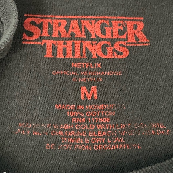 Netflix | Tops | Stranger Things Mens Fireworks Poster Design Graphic ...
